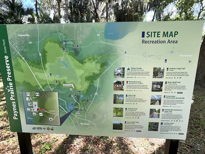 Your treasure map to 21,000 acres of trails, wildlife, and enough adventure to fill a dozen weekends.