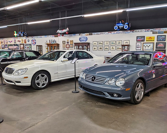 German engineering meets luxury in these Mercedes beauties—proof that some midlife crises come with impeccable taste and superior handling.