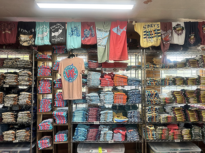 Merchandise that lets you take the Stinky's experience home. Because sometimes a t-shirt is the only souvenir that won't spoil in your suitcase.