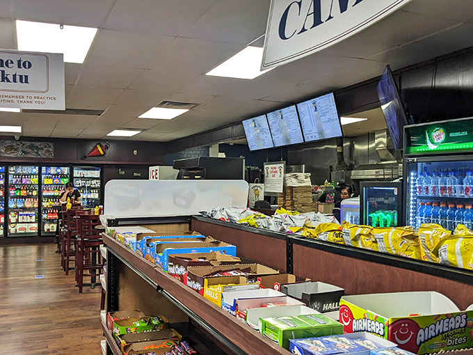 The carryout section proves good things come to those who can't wait&mdash;grab-and-go convenience without sacrificing an ounce of that Timbuktu quality.