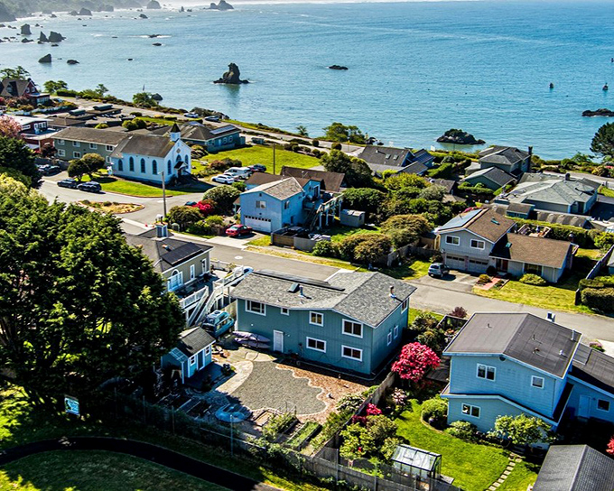 Trinidad's neighborhoods feel like they were designed by someone who understood that good fences make good neighbors, but great views make lifetime residents.