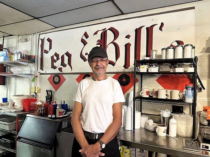 The smile behind the spatula&mdash;where genuine hospitality isn't corporate policy, it's just how things are done here.