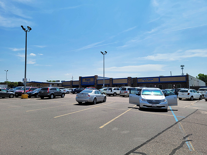 The packed parking lot tells the true story&mdash;bargain hunting isn't just a hobby in Wisconsin, it's practically an Olympic sport.