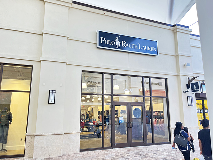 Polo Ralph Lauren delivers that "I summer in the Hamptons" look to Floridians who actually summer in their air-conditioned living rooms.