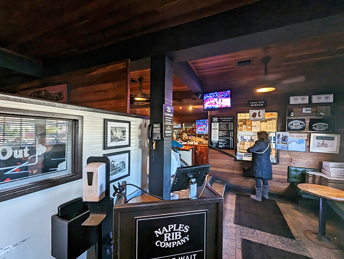 The entrance to meat paradise&mdash;where the aroma of slow-cooked perfection greets you before the staff does.