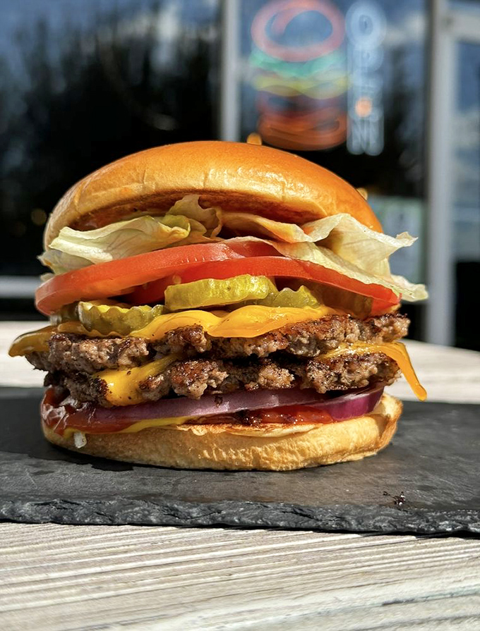 This towering creation could be renamed "The Showstopper" &ndash; layers of flavor stacked higher than Florida's summer humidity.