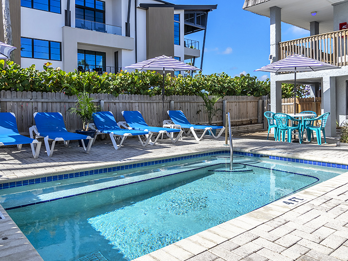 Vacation rentals with pools offer the perfect compromise: ocean views with the option to swim without encountering curious sea creatures.