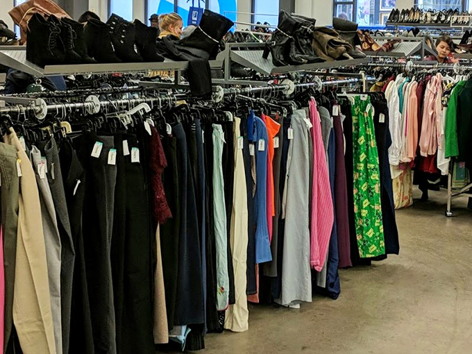 The rainbow of possibilities makes fast fashion seem boring. Why buy new when these pre-loved pieces offer instant character and sustainability cred?