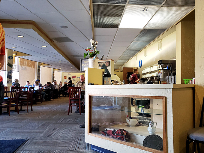 Where the magic happens&mdash;a glimpse into the bustling heart of this beloved eatery that keeps Klamath Falls well-fed.