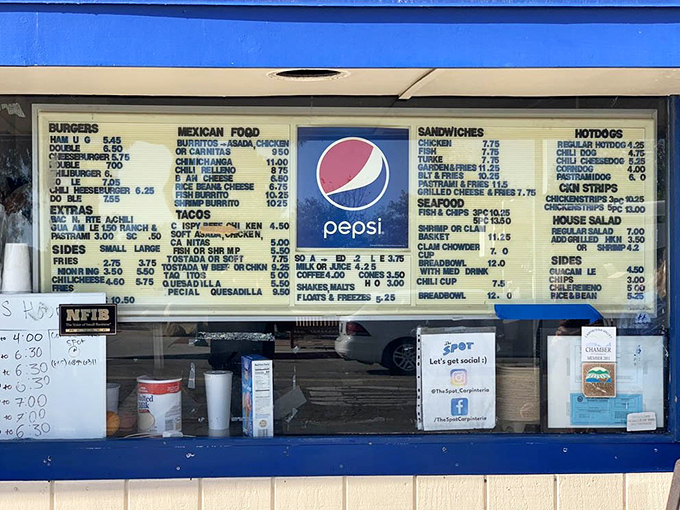 Behind this counter, culinary magic happens with surprising speed – no molecular gastronomy required, just decades of burger-flipping expertise.