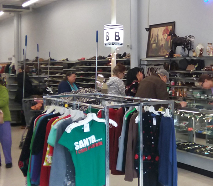 The fellowship of the thrift&mdash;shoppers united in their quest for hidden gems. Every aisle an adventure, every rack a potential goldmine. 