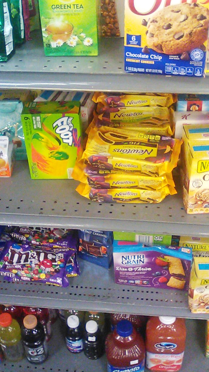 Even the snack aisle offers surprises&mdash;Fig Newtons and Froot Loops at prices that make grocery stores seem like luxury boutiques.