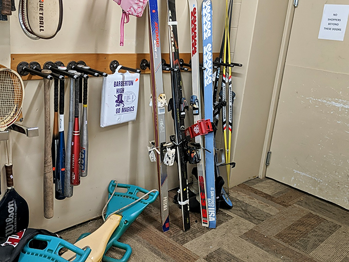 From baseball bats to ski equipment, the sporting goods section lets you try new hobbies without investing a fortune. That tennis racket is practically begging for a second serve!