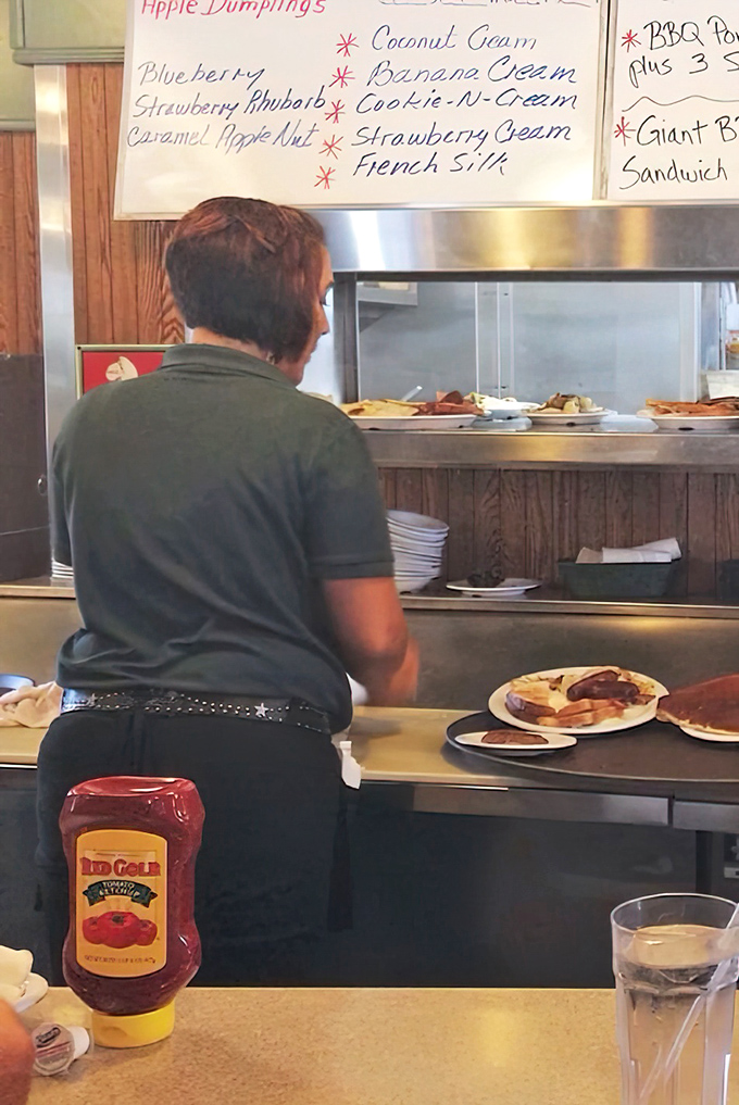 Behind every great diner is a hardworking staff who knows exactly what you want before you've fully settled into your seat.