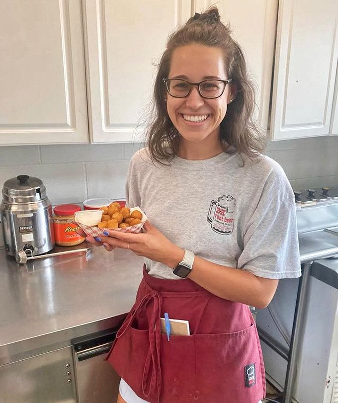 The kitchen staff &ndash; guardians of recipes that have stood the test of time. Those cheese puffs aren't going to fry themselves!