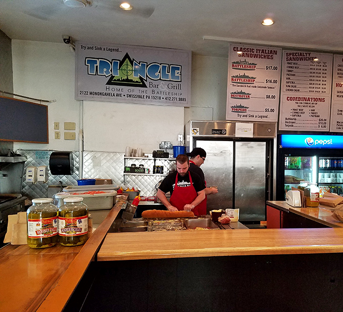 Behind every legendary sandwich is someone with the skill to build it. This is where Battleships are born.