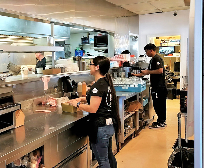 Behind every great meal is a dedicated kitchen crew, orchestrating breakfast symphonies with spatulas as their batons.