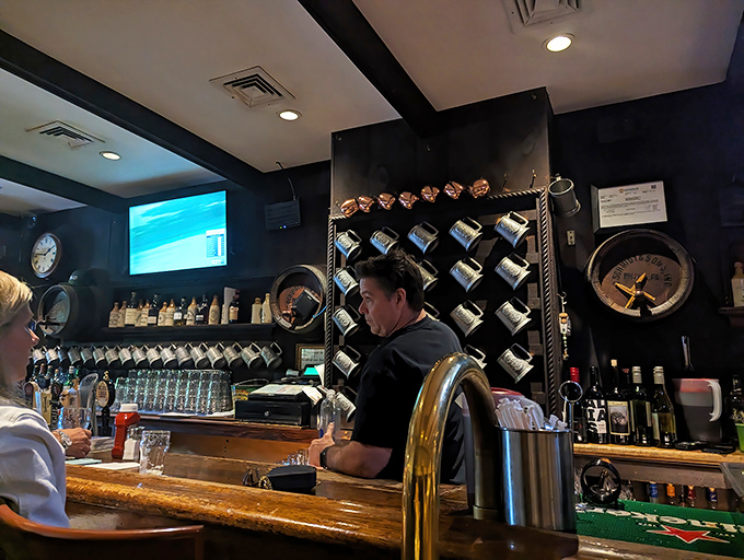 Bartenders at McNally's move with the practiced efficiency of people who know they're providing more than just drinks&mdash;they're creating experiences.