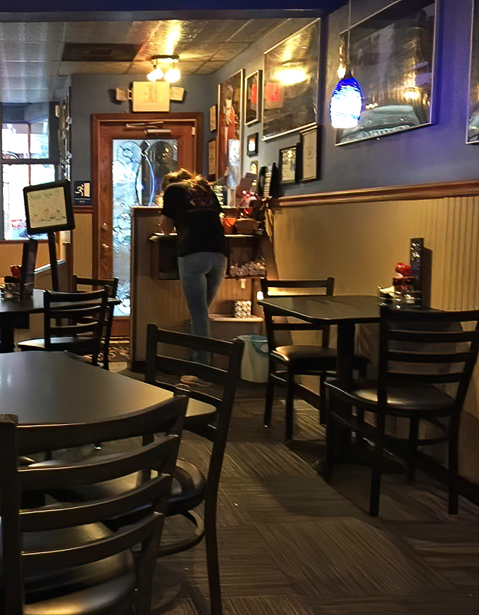 Where the magic happens. The staff moves with the choreographed precision of people who genuinely love feeding others well.