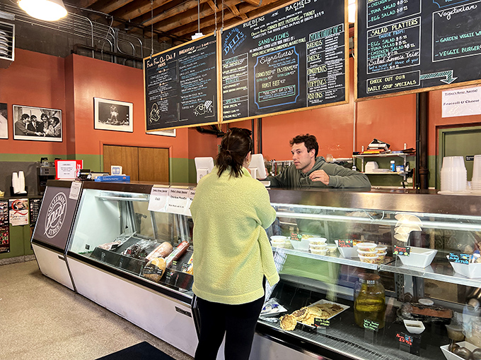 The exchange between customer and sandwich maker is brief but important &ndash; the start of a delicious journey that's worth every mile.