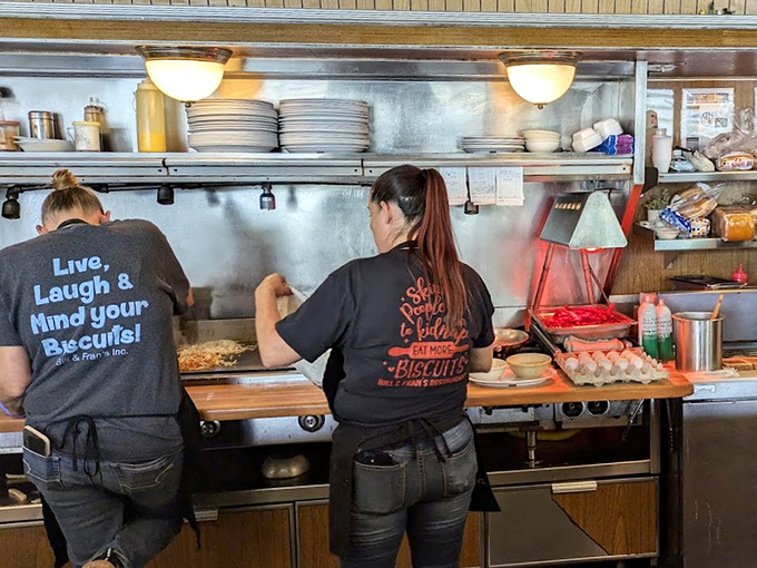 "Live, Laugh & Mind your Biscuits" isn't just a cute t-shirt slogan&mdash;it's the philosophy that keeps this kitchen running like clockwork.