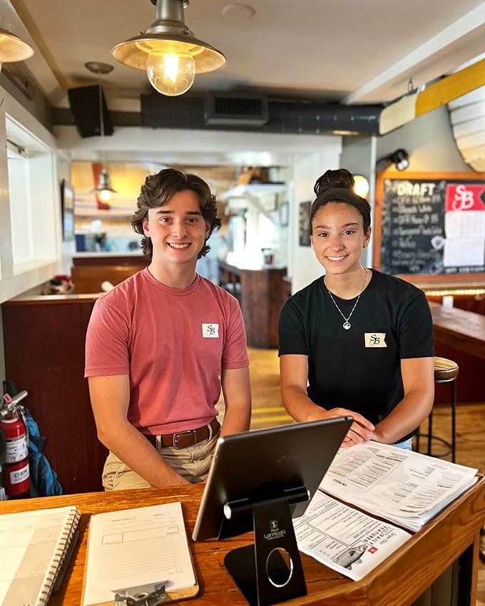 The friendly faces behind the Striper Bites magic&mdash;where genuine Delaware hospitality comes with every plate that leaves the kitchen.