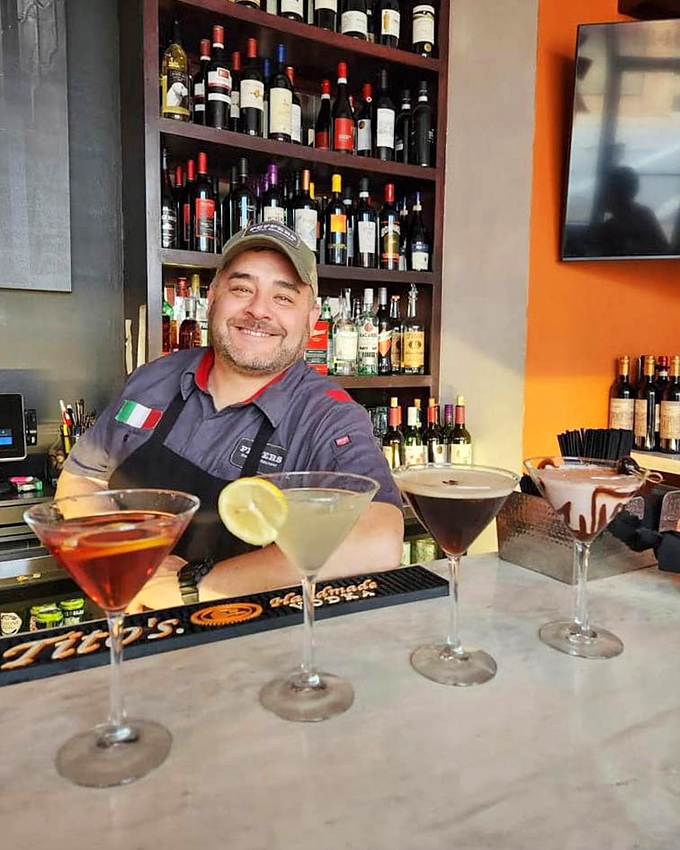 Behind every great Italian restaurant is someone who treats cocktails like an art form. Those martinis aren't just drinks&mdash;they're liquid hospitality.