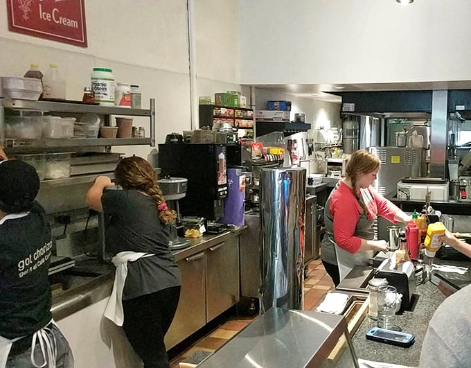 Behind every great restaurant is a dedicated team, working their magic in a kitchen where efficiency meets culinary creativity.