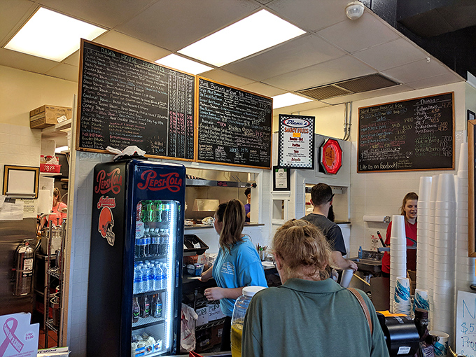 Ice cream brings out the smile in everyone, regardless of age or baseball team allegiance.