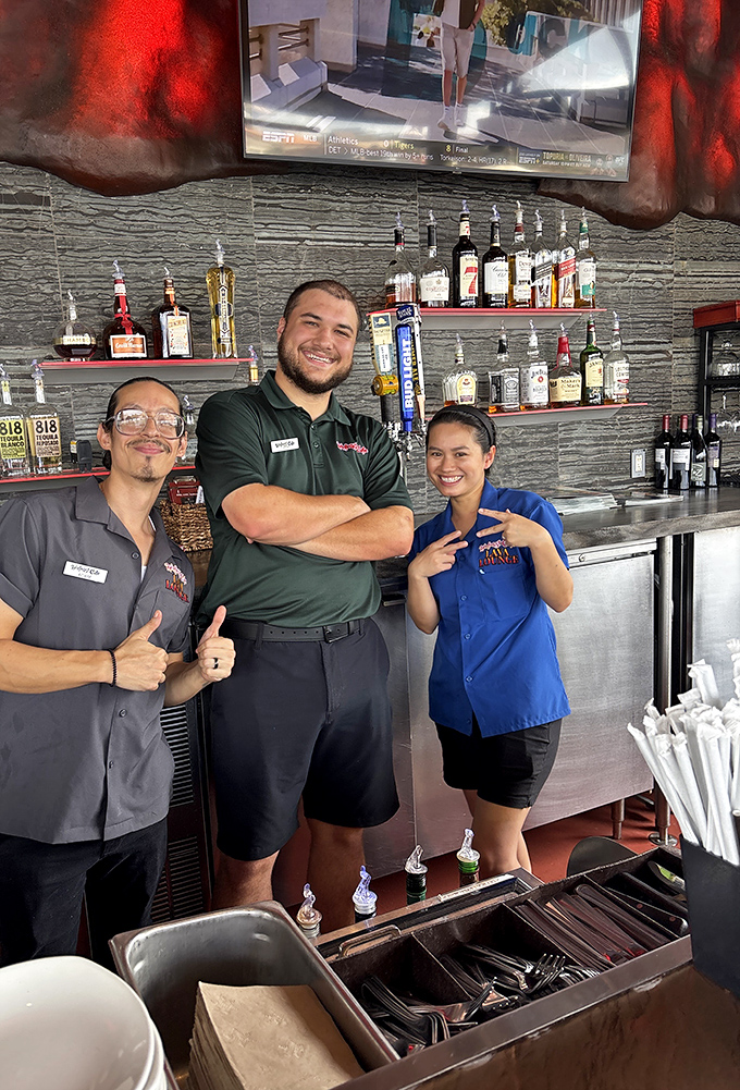 The safari guides of Rainforest Cafe stand ready for your culinary expedition &ndash; no machete required, just a healthy appetite.