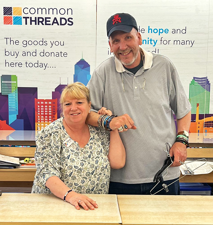 The friendly faces behind the bargain magic. Their smiles say "We know where all the good stuff is hidden."