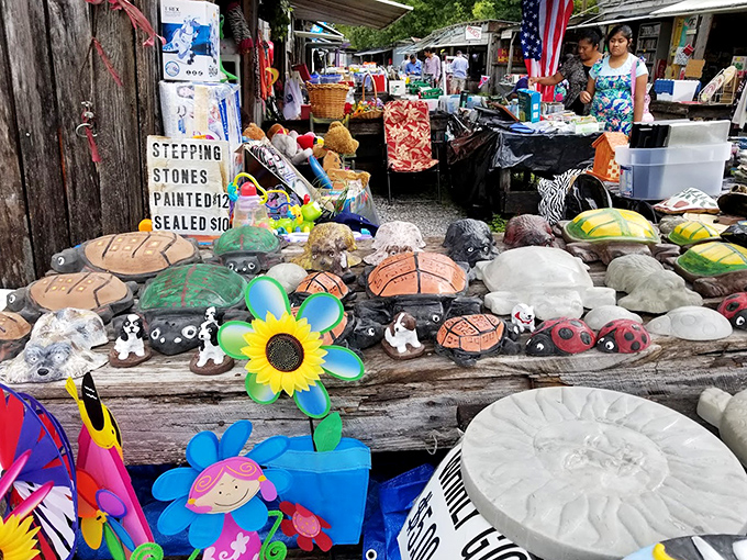Garden art with personality! These painted rock critters bring whimsy to flower beds and a smile to anyone who spots them.