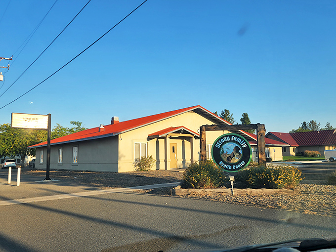 The Strong Family Health Center provides vital medical services with a welcoming fa&ccedil;ade that says "we're here when you need us."