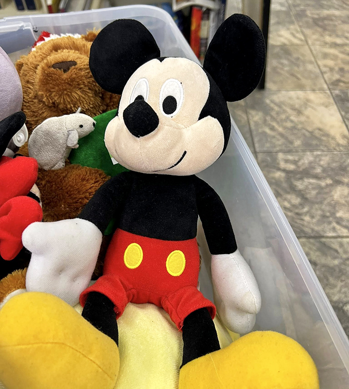 Plush companions seeking new homes, some cuddly, others achieving that perfectly vintage "slightly unsettling" vibe.