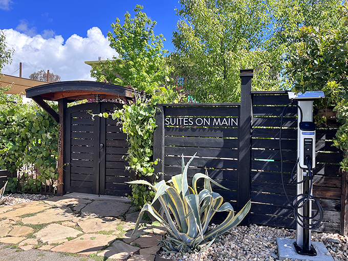 Suites on Main offers stylish accommodations with thoughtful touches like EV charging&mdash;small-town hospitality meets modern convenience without big-city prices.
