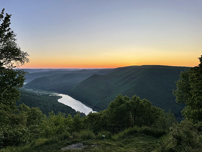 Sunset paints the valley in gold, transforming ordinary water into liquid amber. Worth every minute of the hike to witness this daily miracle.