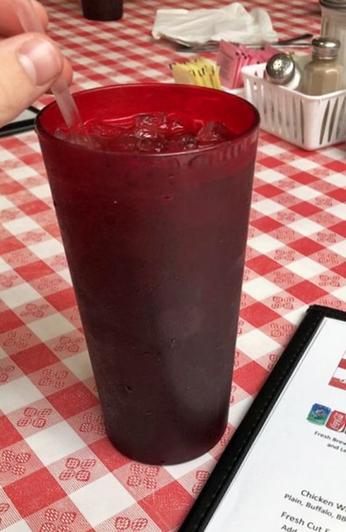 Sweet tea in a glass tall enough to hydrate you through three topics of conversation &ndash; the unofficial timekeeper of leisurely meals.