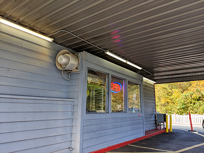 The drive-thru window where dreams come true &ndash; a humble portal dispensing happiness in paper bags to patient pilgrims of the breakfast faith.