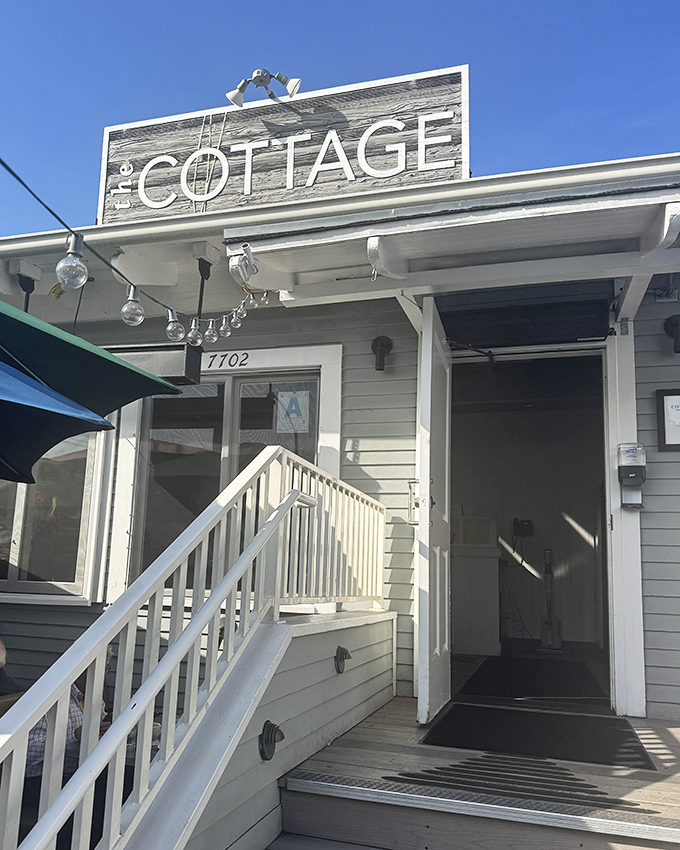 The Cottage elevates breakfast to an art form in a charming setting that makes you wonder if you've wandered into a Nancy Meyers film.