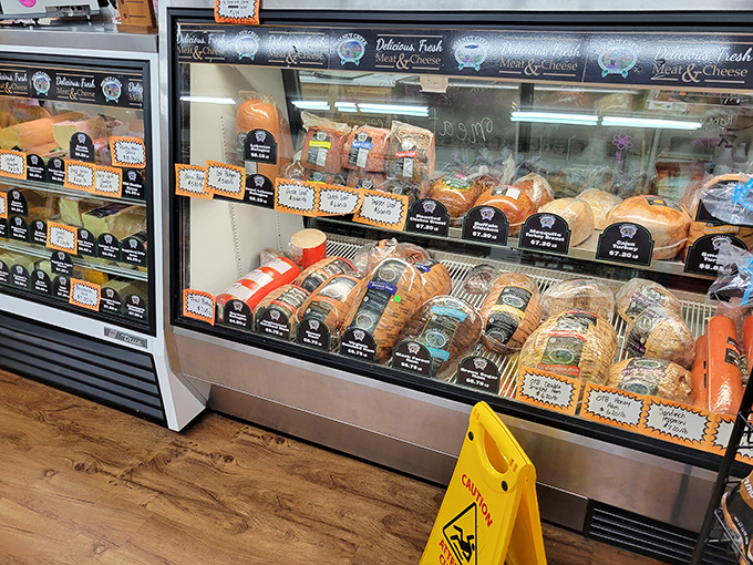 The meat and cheese case&mdash;where decisions become impossible and hunger becomes unbearable. Each option more tempting than the last.