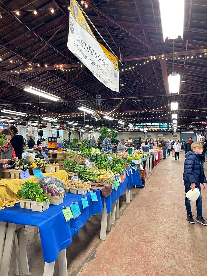Fresh produce arranged with the care of an art installation &ndash; eating your vegetables never looked so appealing or Instagram-worthy.