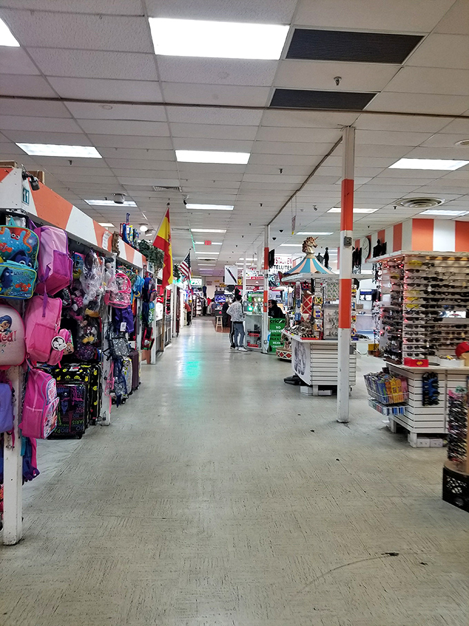 Vendor stalls stretch endlessly, each booth a unique universe of carefully curated treasures and surprises.