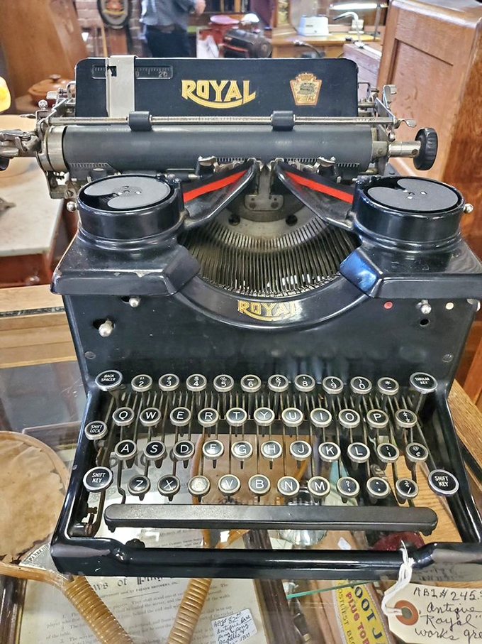 This Royal typewriter didn't just write letters&mdash;it crafted love notes, resignation letters, and perhaps the great American novel that never made it to print.