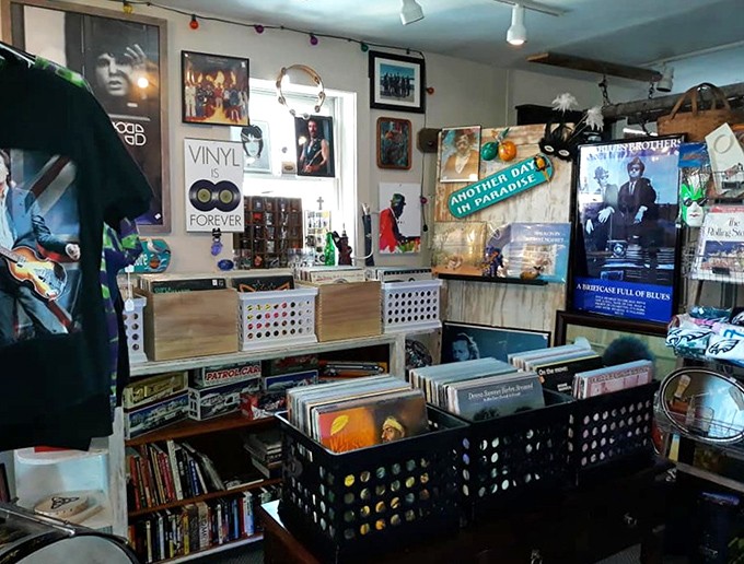 Vinyl records and vintage posters &ndash; when music came with artwork you could actually hold in your hands.