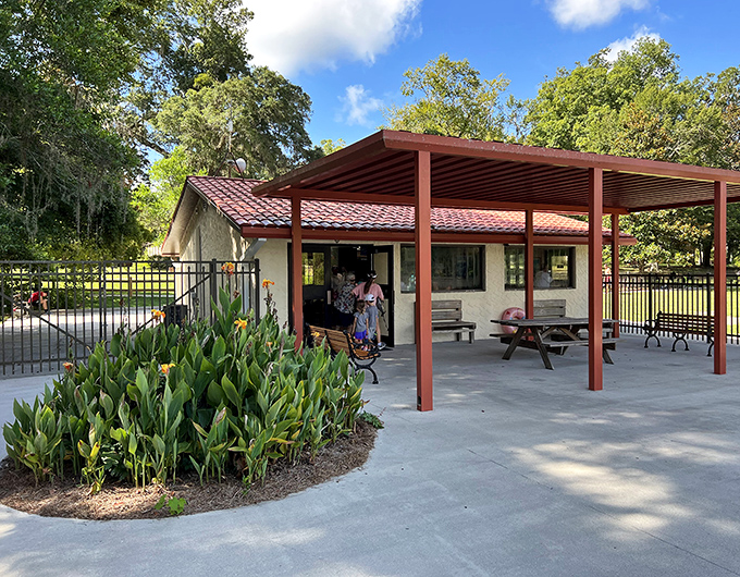 Visitor center ready to share secrets about Florida's natural wonders - your gateway to aquatic adventures.