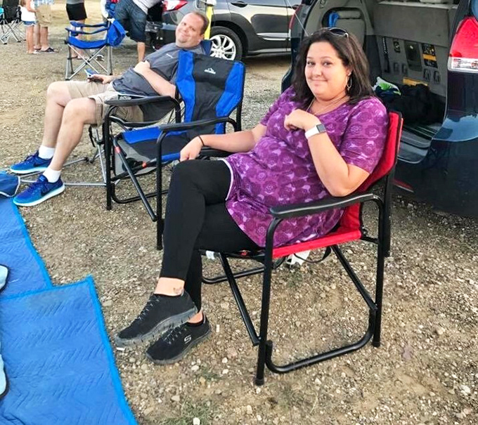 Drive-in veterans know the secret: bring comfortable chairs for the perfect outdoor viewing experience when the weather cooperates.