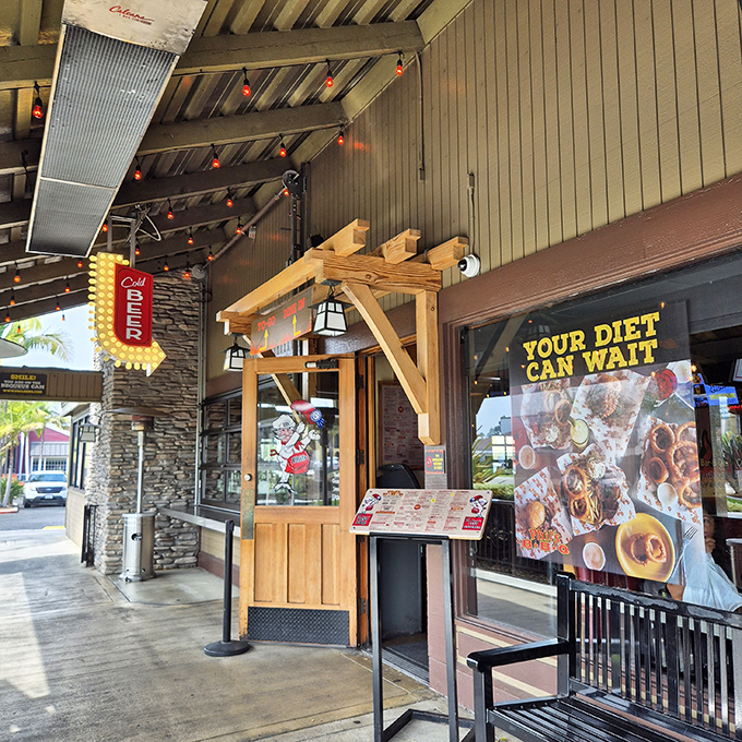 "Your Diet Can Wait" isn't just a sign &ndash; it's the permission slip you've been waiting for to indulge in smoky perfection.