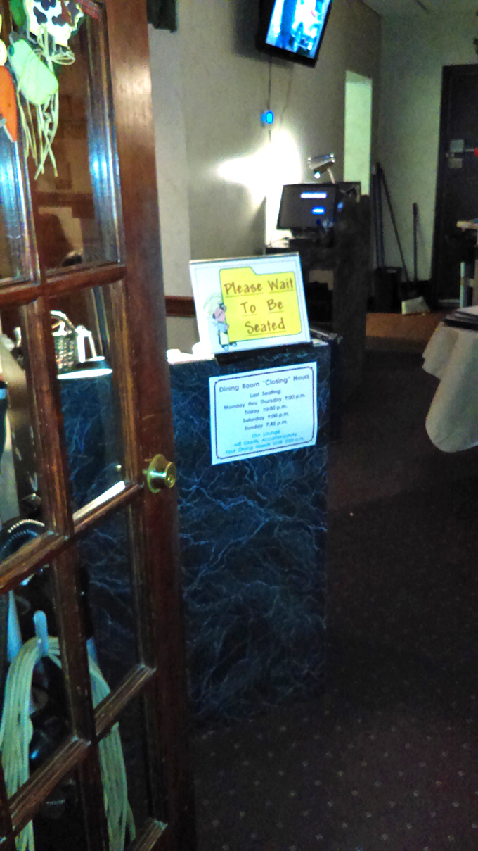 Please Wait To Be Seated – four words that promise the transition from hungry stranger to satisfied regular is just moments away.