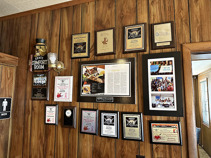 Awards and newspaper clippings line the walls &ndash; silent testimonials to years of culinary excellence that speak louder than any Instagram influencer.