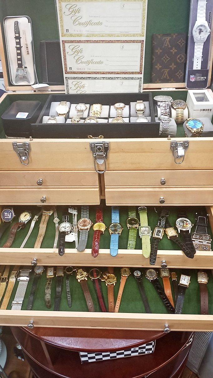 Timepieces that have marked moments in previous lives, now waiting to count the hours of new adventures.